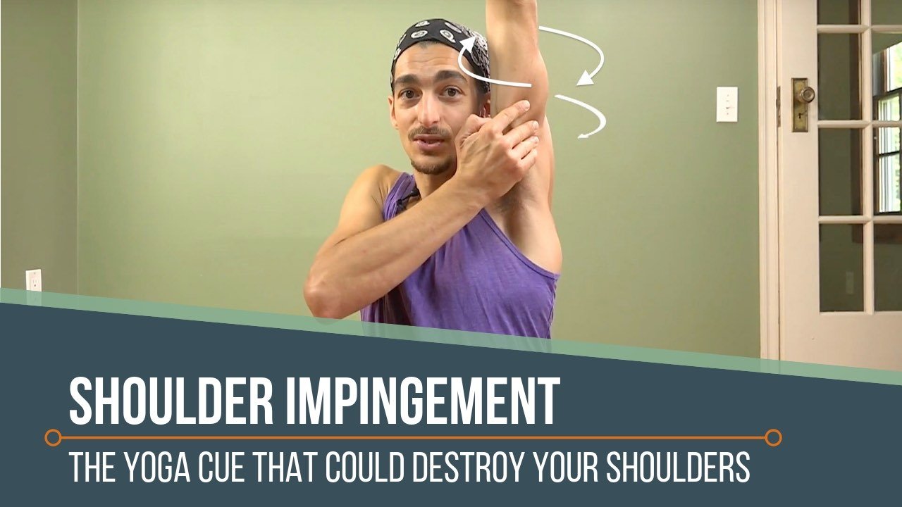 Avoid Shoulder Impingement - THEYOGIMATT