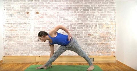 Triangle Pose: Trick to Avoid Hip Impingement - THEYOGIMATT