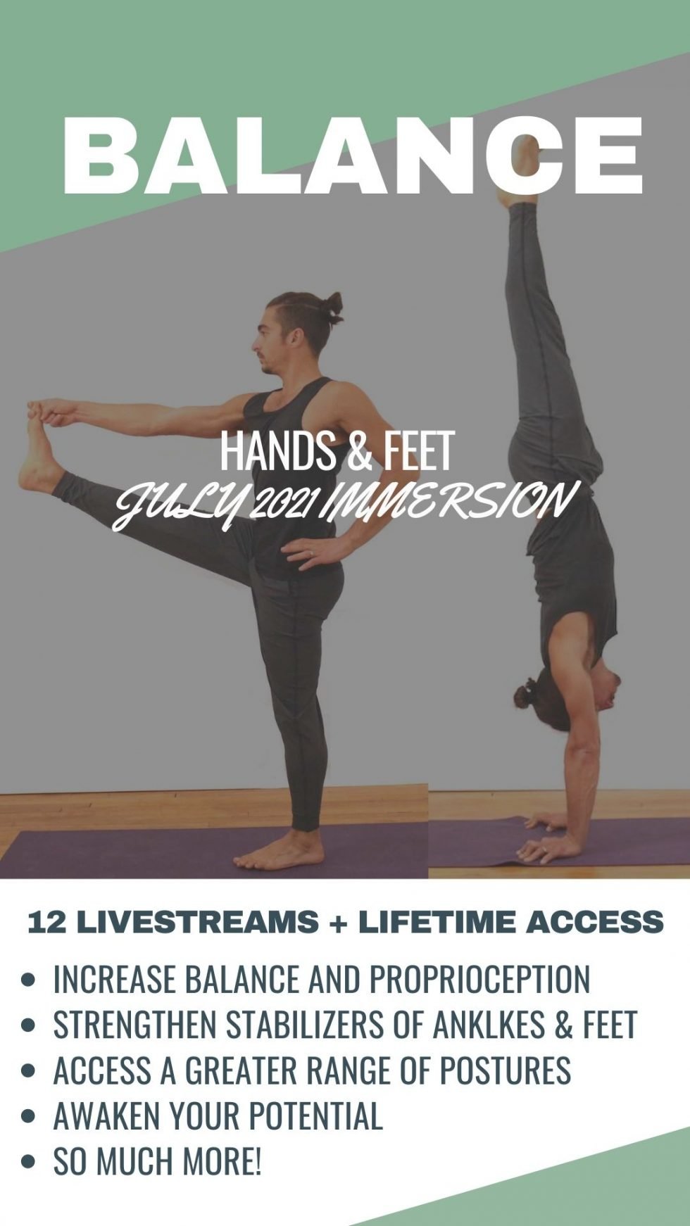 increase balance with yoga Balance - THEYOGIMATT