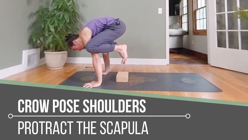 Crow Pose tutorial for shoulder and core strength - THEYOGIMATT
