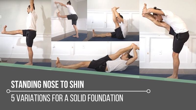 Standing Nose To Shin - THEYOGIMATT