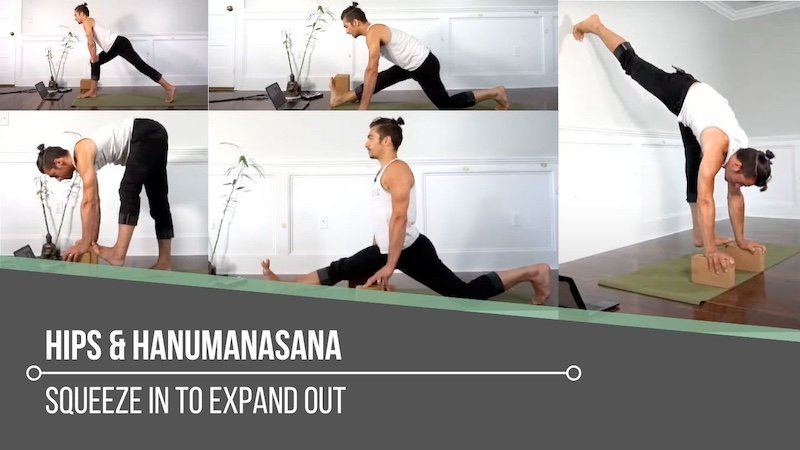 Hips & Hanumanasana - THEYOGIMATT