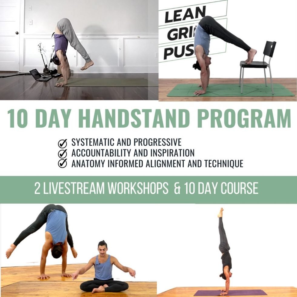 10 Day Handstand Training 2025 - THEYOGIMATT