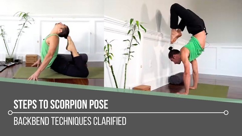 Steps To Scorpion Pose - THEYOGIMATT