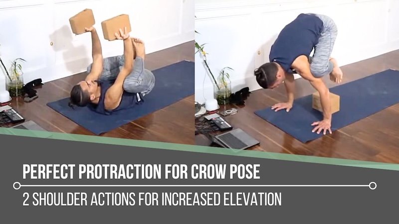 Perfect Protraction For Crow Pose - THEYOGIMATT